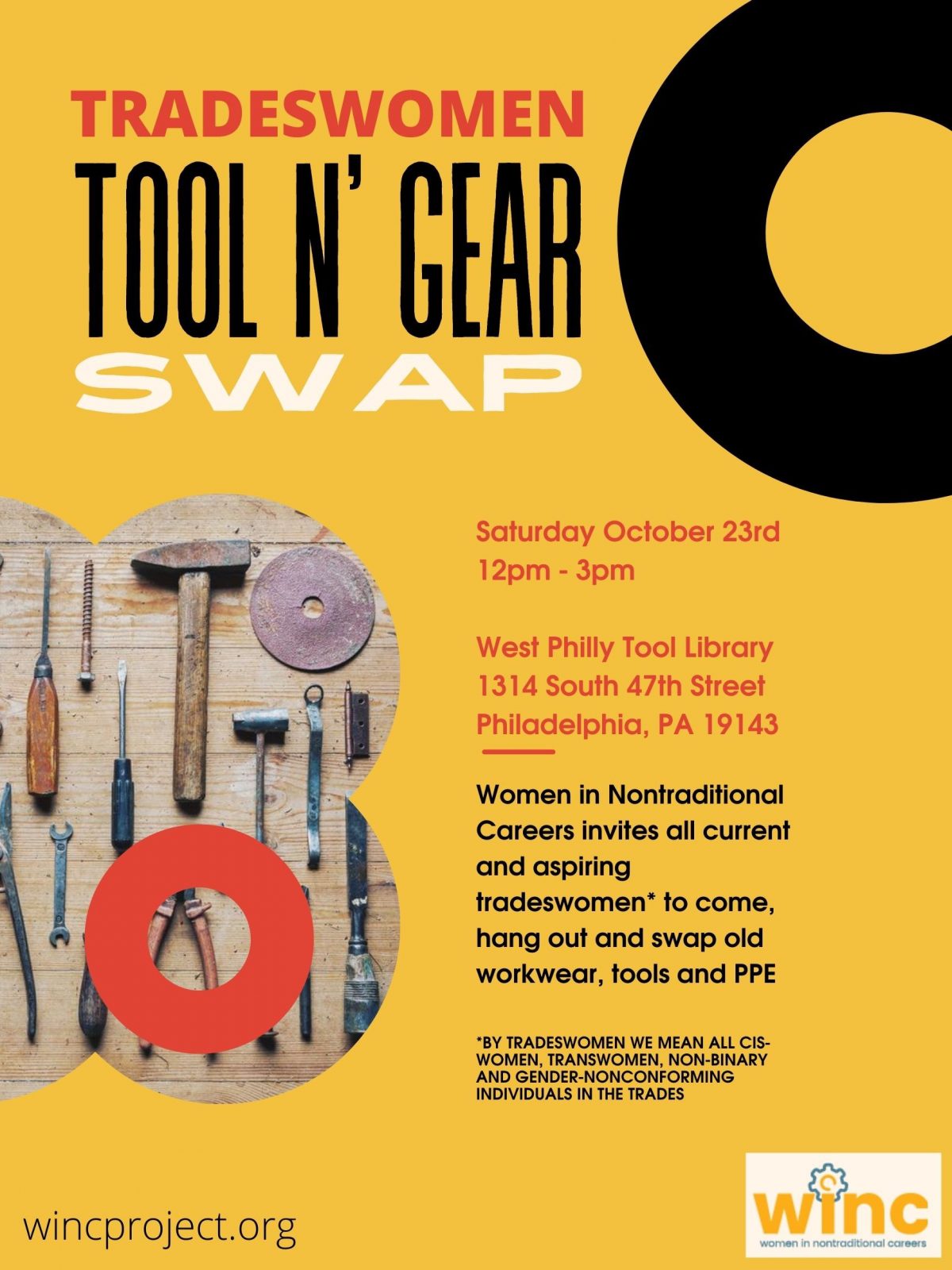 Tradeswomen Tool N' Gear Swap - Pennsylvania Apprentice Coordinators ...